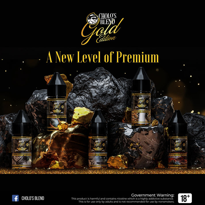CHOLOS' BLEND GOLD EDITION SALTNIC 30ML – Daily Dope