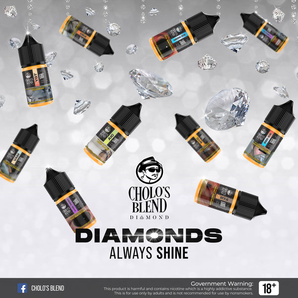 CHOLO'S BLEND DIAMOND FREEBASED 30ML – Daily Dope Official Store