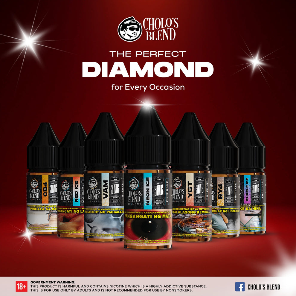CHOLO'S BLEND DIAMOND FREEBASED 30ML – Daily Dope Official Store