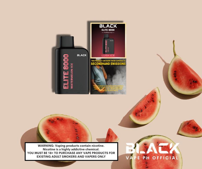 BLACK ELITE V1 8,000 PUFFS – Daily Dope Official Store
