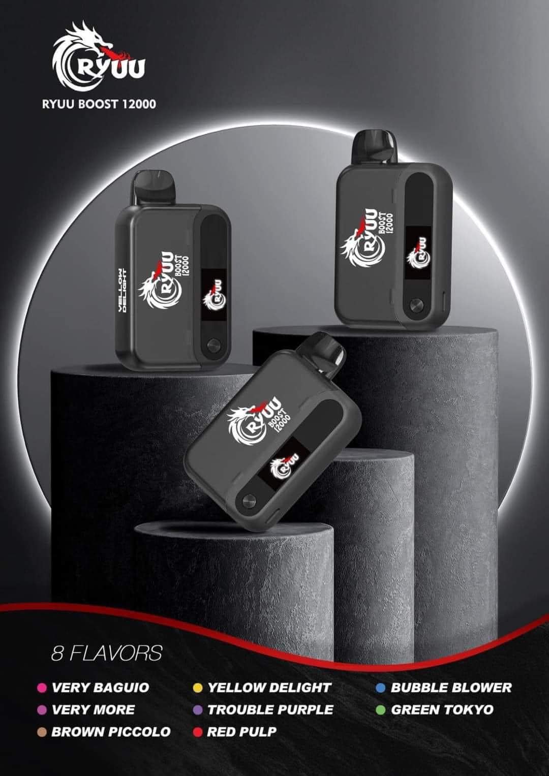 RYUU BOOST 12,000 PUFFS – Daily Dope Official Store