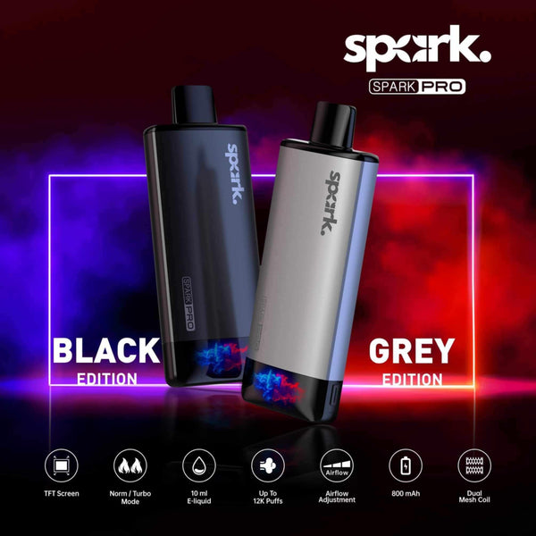 SPARK PRO PREFILLED 12,000 PUFFS – Daily Dope