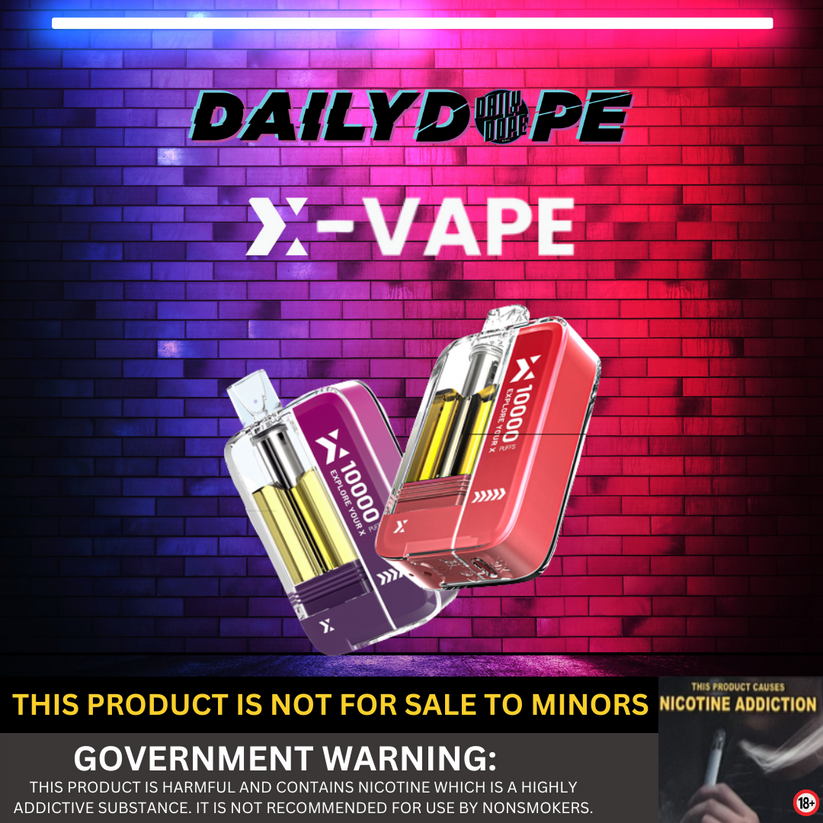 X-VAPE X6 PREFILLED POD – Daily Dope