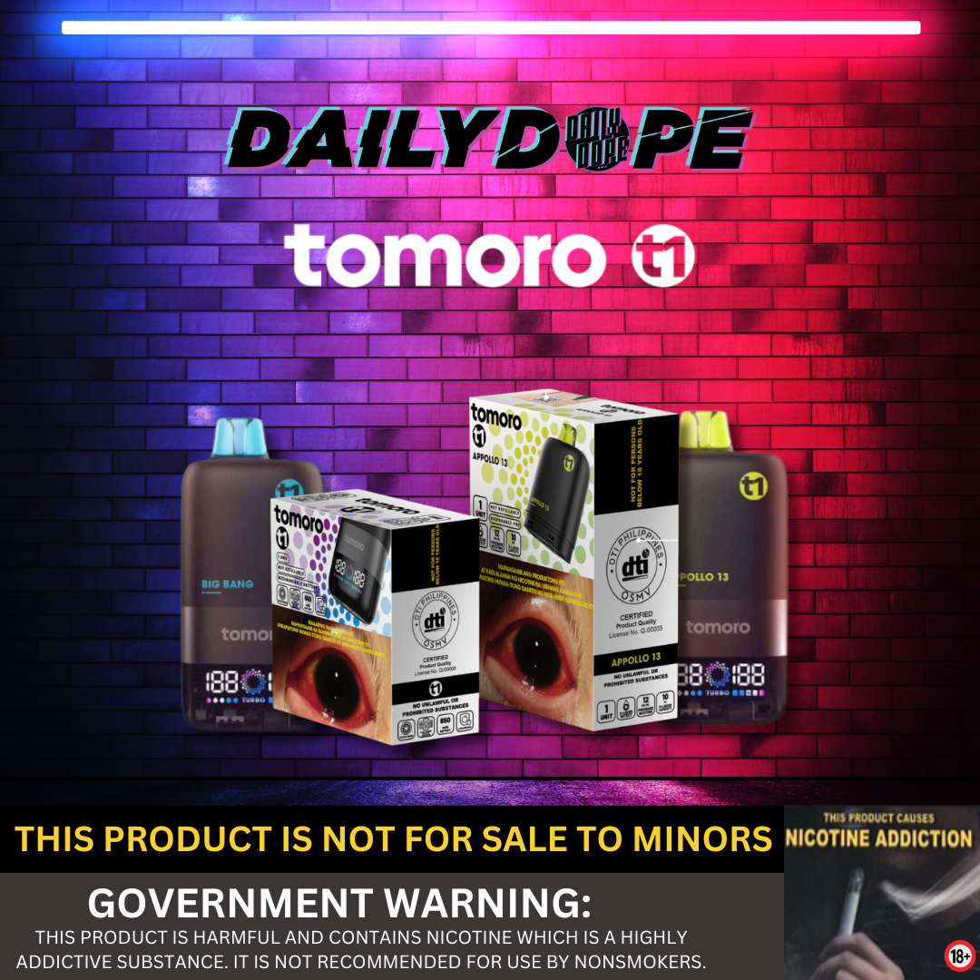 TOMORO T1 PREFILLED POD – Daily Dope