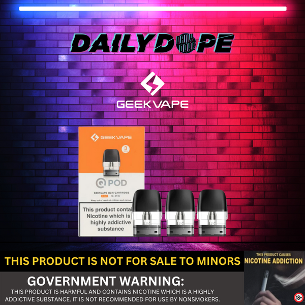 GEEKVAPE Q REPLACEMENT CARTRIDGE – Daily Dope Official Store