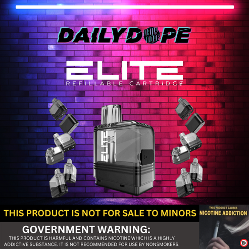 ROYAL ELITE REFILLABLE CARTRIDGE | COMPATIBLE TO BLACK ELITE VERSION 1 ...