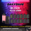 BLACK ELITE V2 12,000 PUFFS – Daily Dope