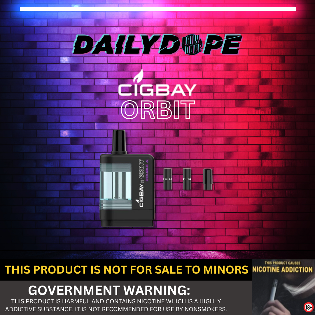 CIGBAY ORBIT 15,000 PUFFS – Daily Dope Official Store