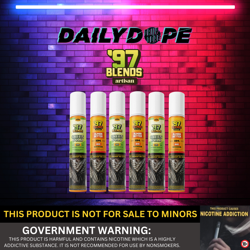 '97 BLENDS ARTISAN FREEBASE 30ML – Daily Dope